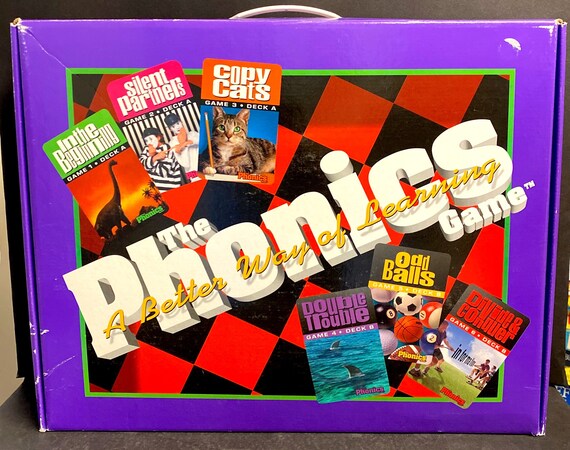 Vintage 1998 Phonics Learning Game Vhs/cassette Tapes | Etsy