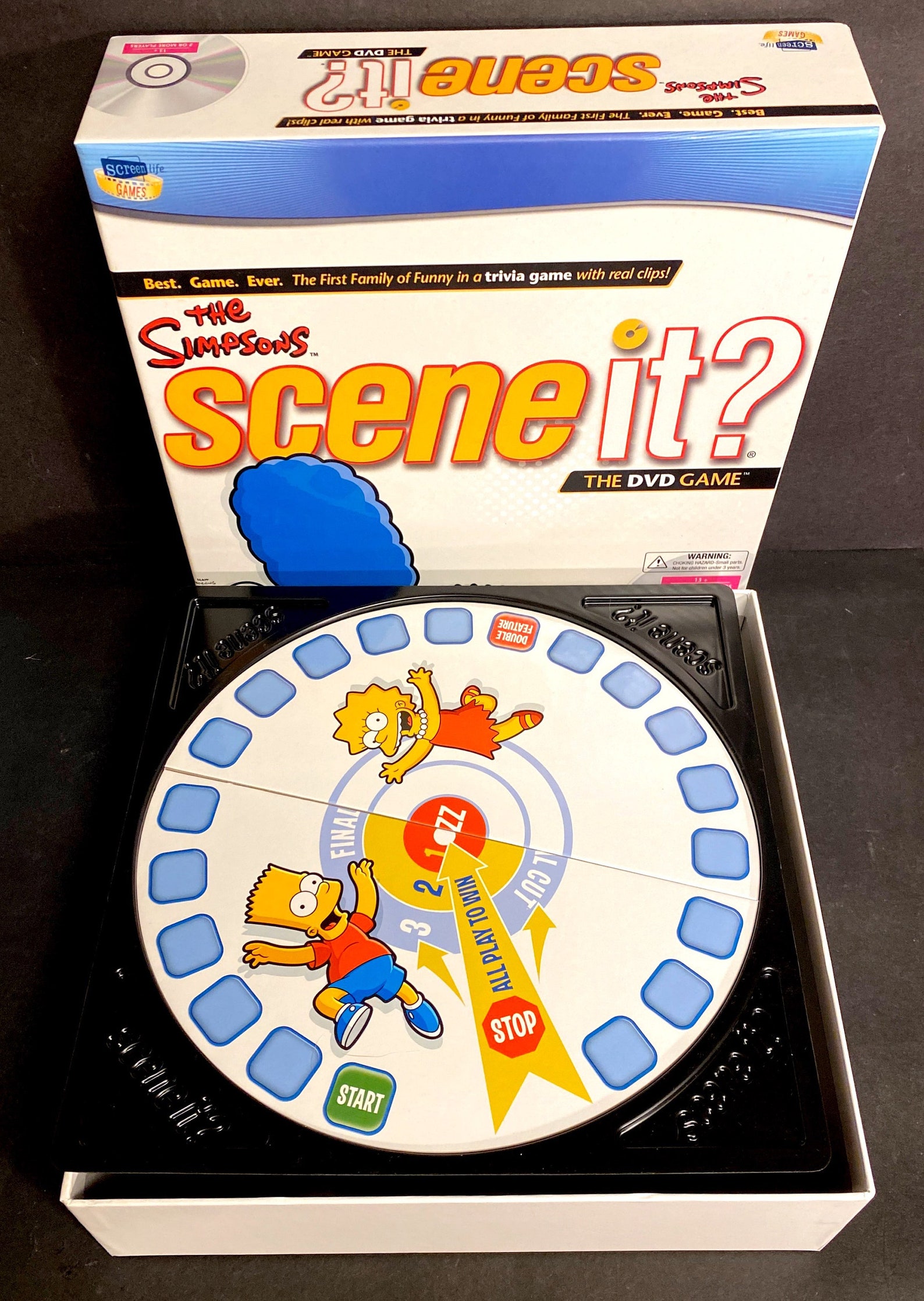 The Simpsons Scene It the DVD Trivia Game Mattel Complete - Etsy