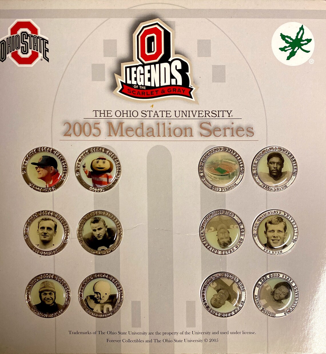 Collectible Forever the Ohio State Buckeyes Medallion Series - Etsy