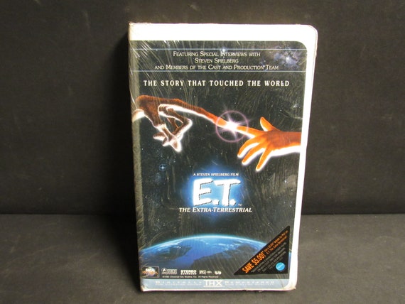 Vintage E.T. the Extra-terrestrial VHS THX Digitally | Etsy