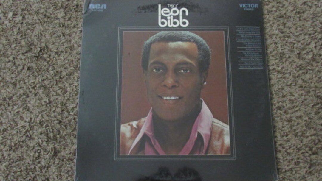 Vintage 1970 12" This is LEON BIBB Original Funk/soul Factory SEALED ...