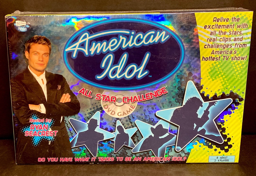 Collectible Screen Life AMERICAN IDOL All Star Challenge the DVD Game ...
