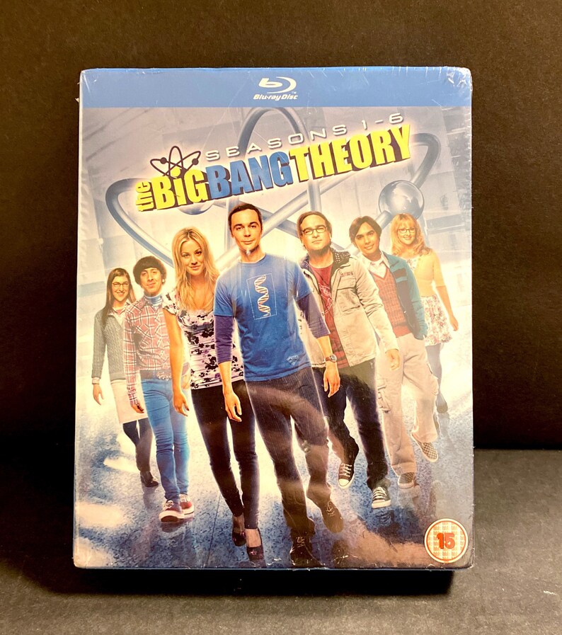 Collectible Season 1-6 the BIG BANG THEORY Blu Ray Disc Box | Etsy