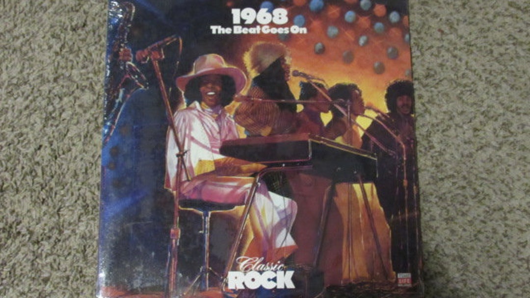 Vintage 12 Various Artist Dbl. LP Time-life Classic Rock 1968 Vinyl ...