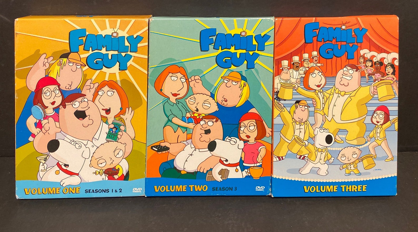 Collectible DVD Lot 3 Box Set FAMILY GUY Volumes 12 & 3 - Etsy