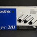 Brother PC-201 PC201 Black Printer Fax Cartridge NIB - Etsy
