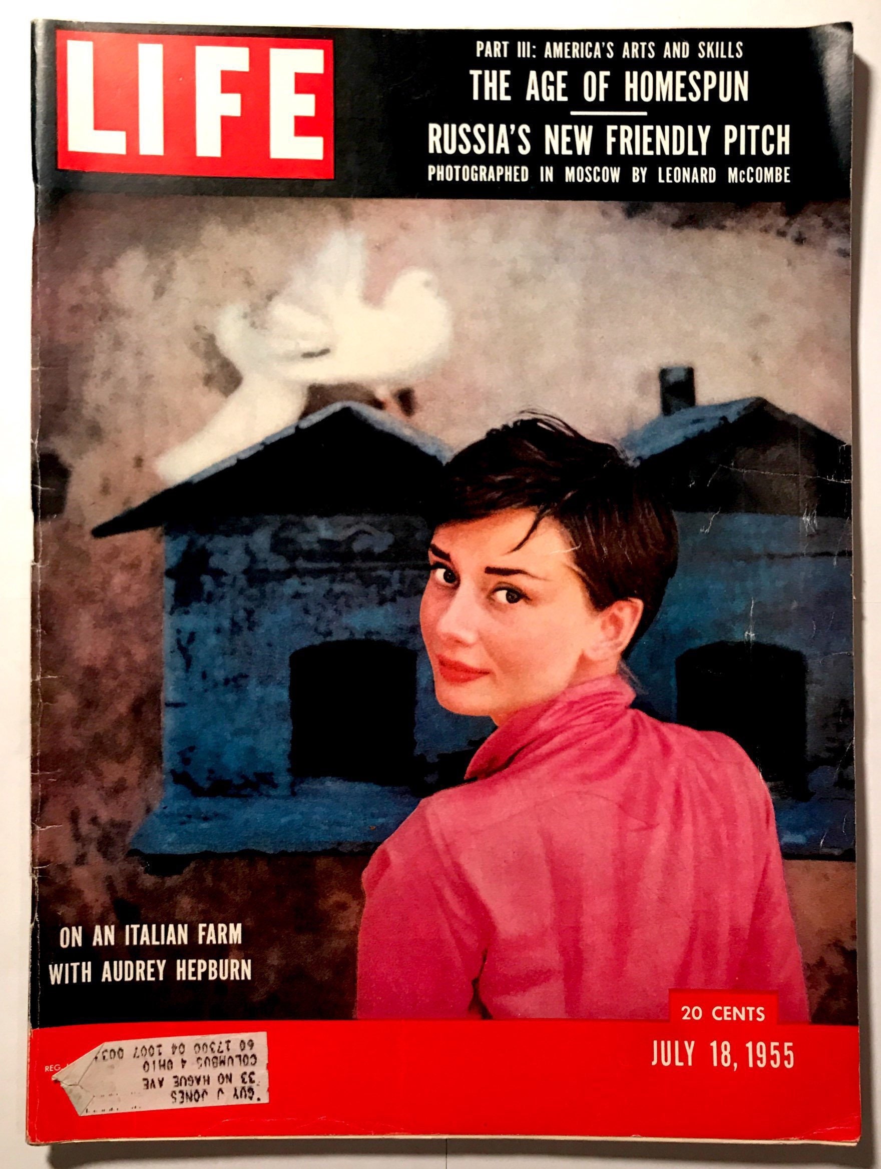 Audrey Hepburn Vogue 1955