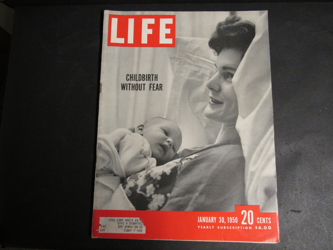 Vintage LIFE Magazine January 30, 1950 - CHILDBIRTH Without Fear Ads ...