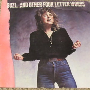 Vintage 12" SUZI QUATRO "suzi..and Other Four Letter Words" Rock Vinyl ...