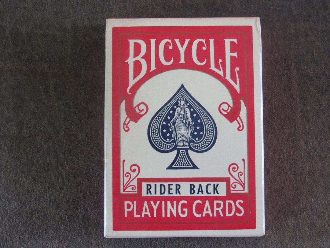 Collectible BICYCLE #808 Rider Back (red) Playing Cards - Sealed by ...