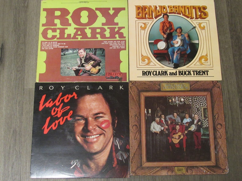 Vintage Rare Lot 4 12 ROY CLARK' family - Etsy