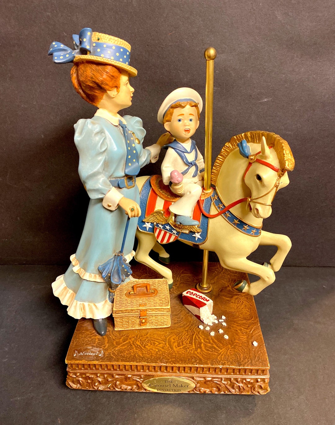 Vintage Rare Wayne Higgins INDEPENDENCE DAY Carousel Maker - Etsy