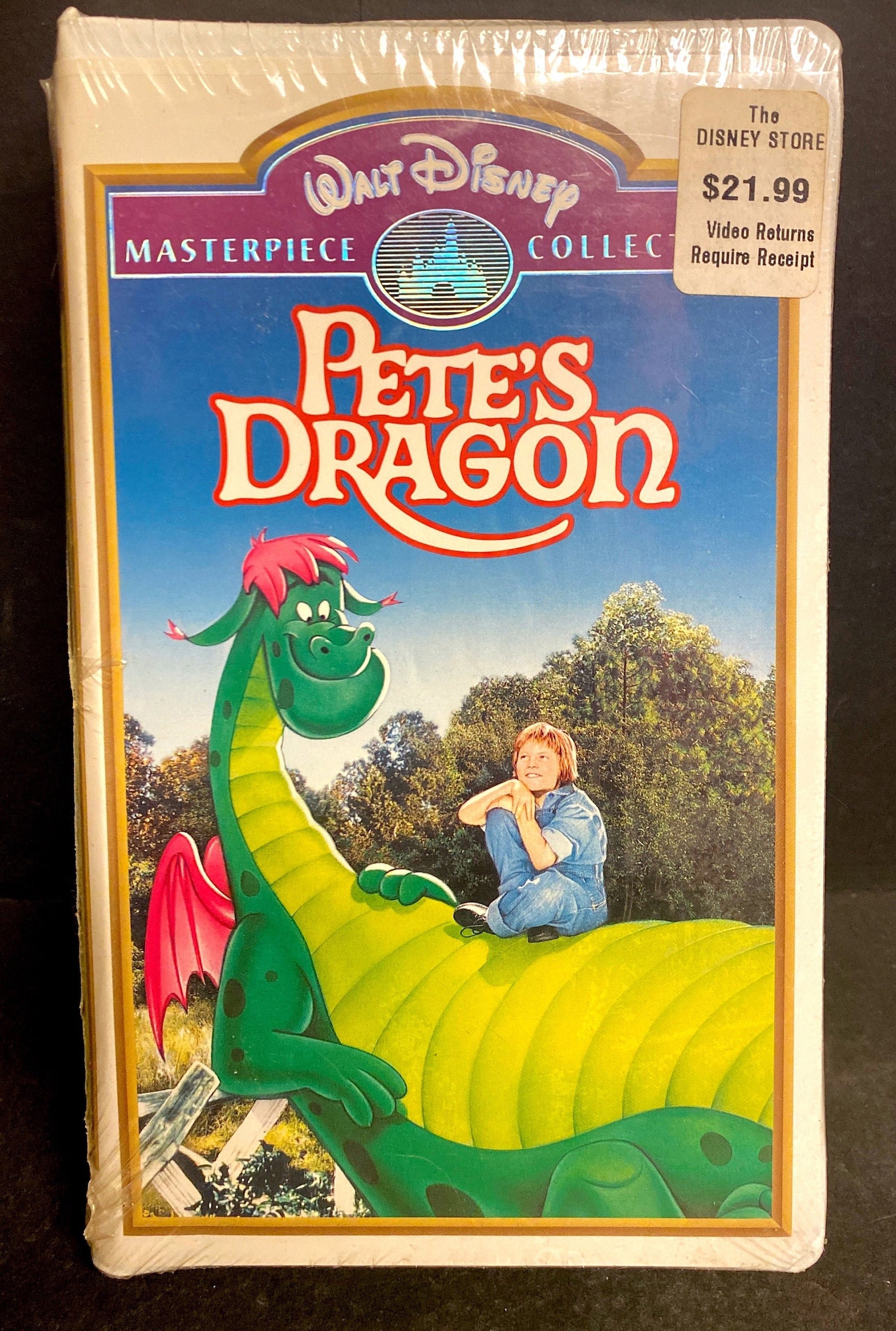 Walt Disney PETE'S DRAGON Gold Collection Edition VHS Clam - Etsy