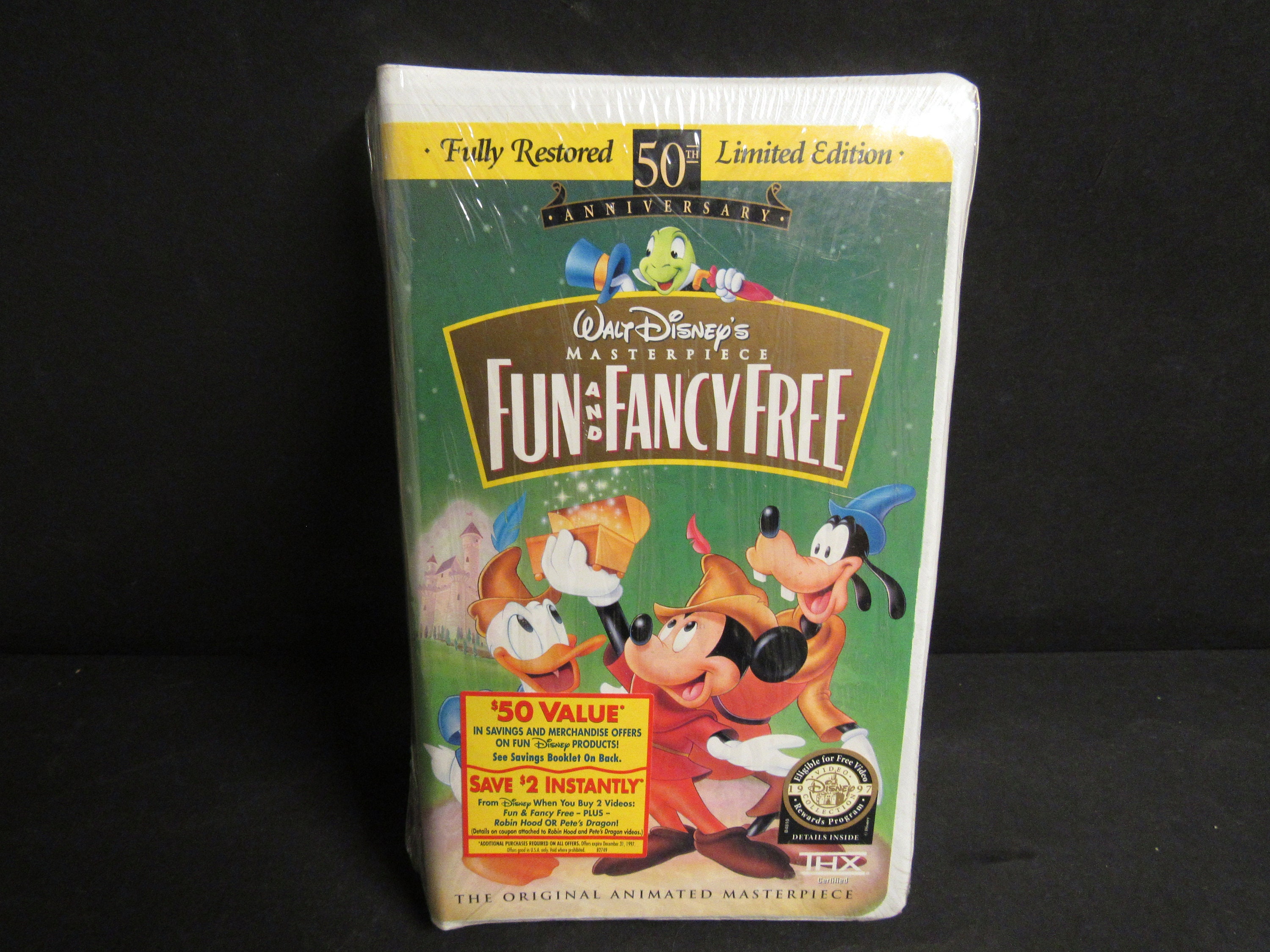 Fun And Fancy Free 1997 Vhs