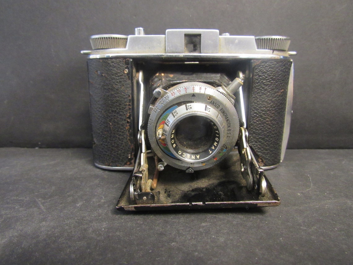 Vintage Agfa Ansco Regent 35mm Film Folding Camera W/ Agfa - Etsy