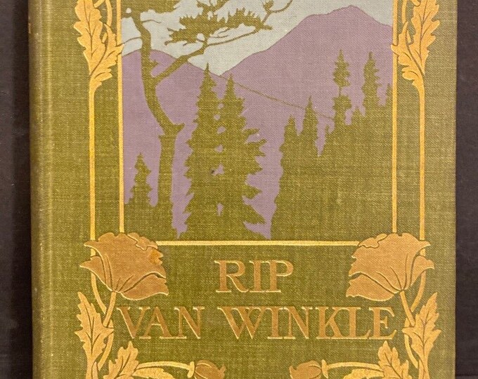 Antique Rare Rip Van Winkle as Played by Joseph Jefferson 1899 - Etsy