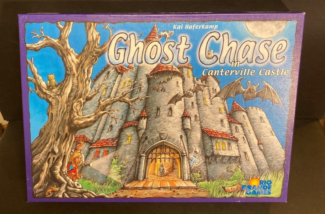 Collectible Rio Grande Boardgame Ghost Chase in Canterville Castle ...