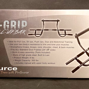 Prosource Multi-grip Chin-up Pull-up Bar Heavy Duty Doorway Trainer NIB ...