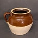 Vintage Robinson Ransbottom Blue Crown Glazed 2 Two Tone Stoneware Pot ...
