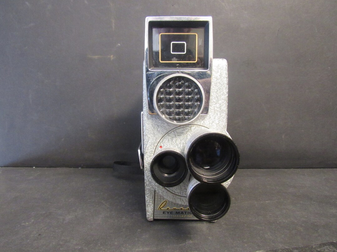 REVERE Electric Eye-matic 8mm Camera Fully Automatic F/1.8 Lens System ...