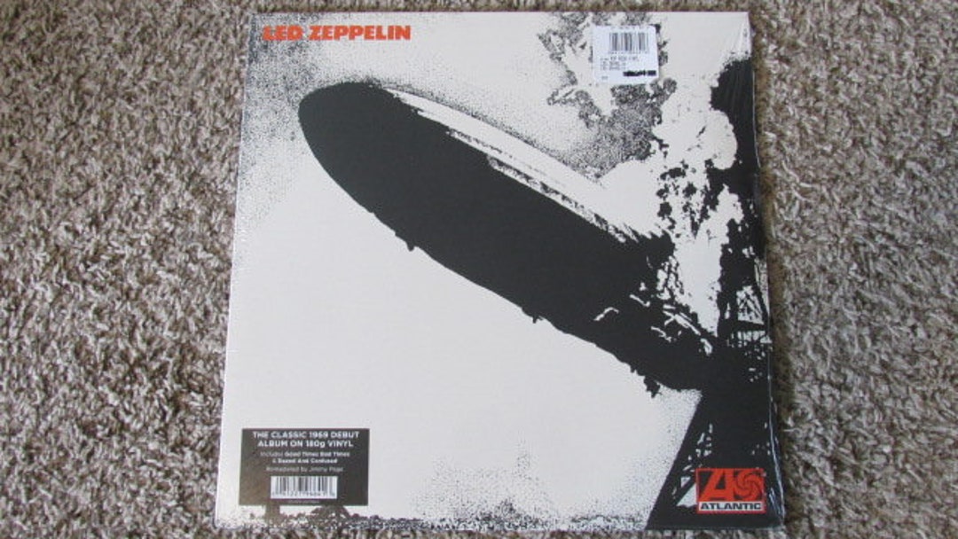 Collectible 12" LED-ZEPPELIN "classic 1969 Debut Album" Hard Rock 180G ...