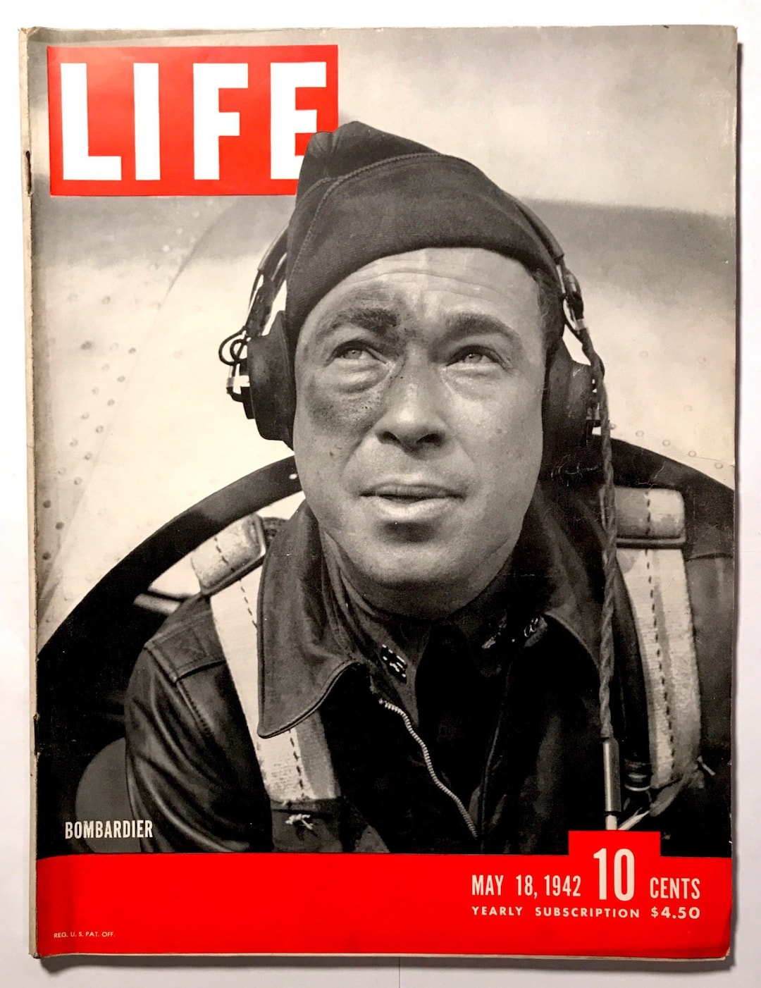 Vintage Life Magazine May 18, 1942- WWII Bombardier, Texas, Rio De ...