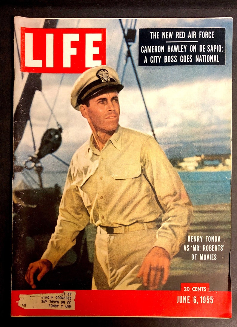 Vintage June 6 1955 Life Magazine Henry Fonda Very Nice - Etsy