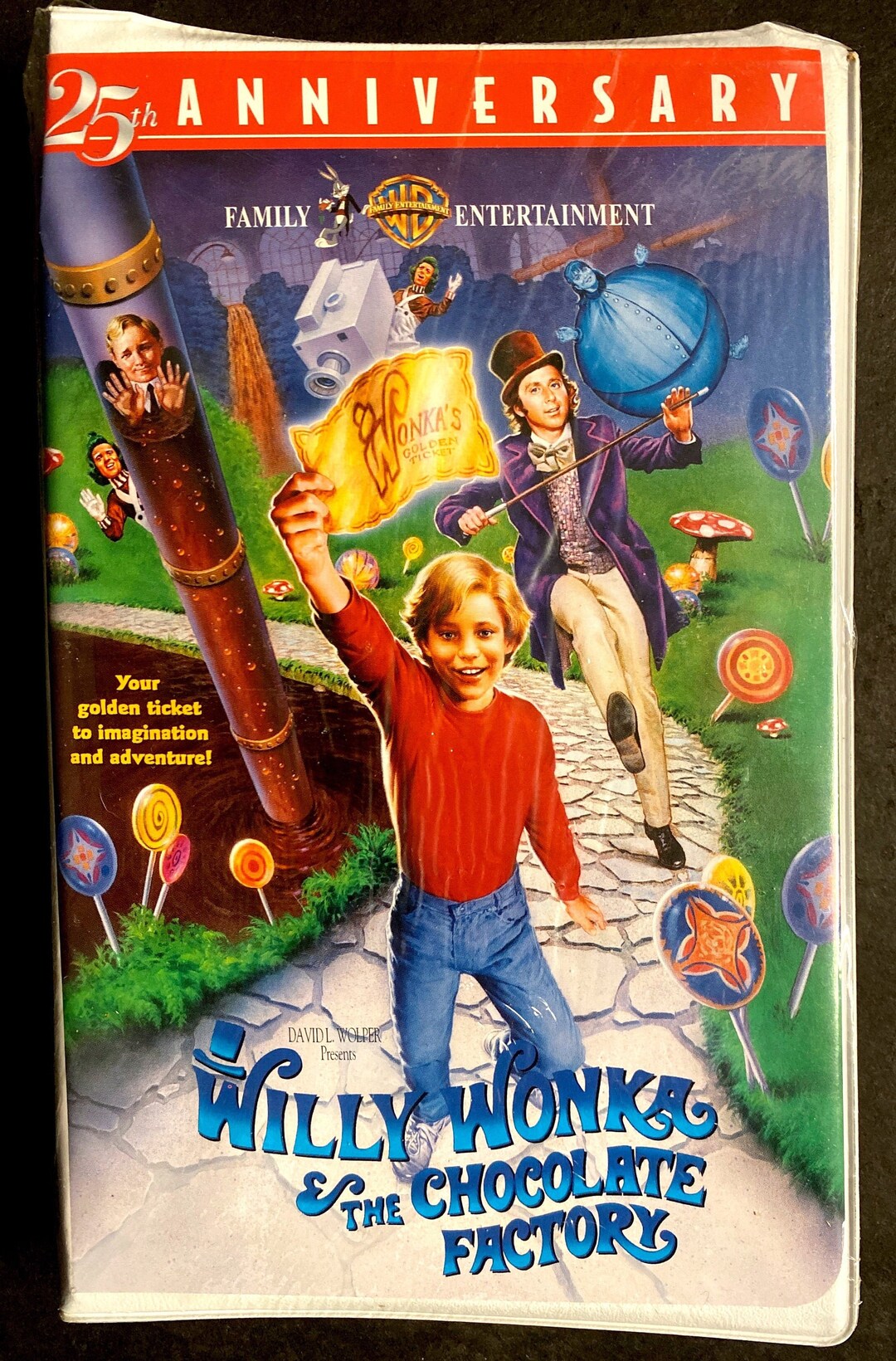 Vintage WILLY WONKA and the Chocolate Factory 1996 25th Anniversary ...