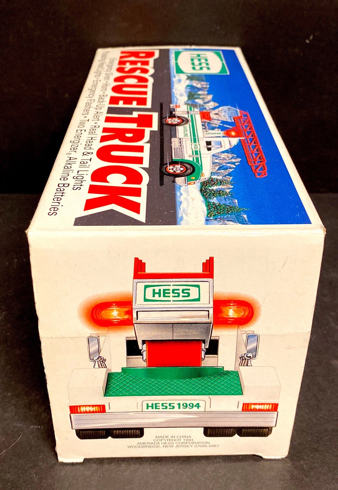 Vintage 1994 HESS Gasoline Emergency Rescue Collectible Toy | Etsy