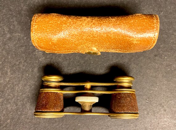 Antique/vintage Rare CROSS Compact Opera Glasses & Carrying | Etsy