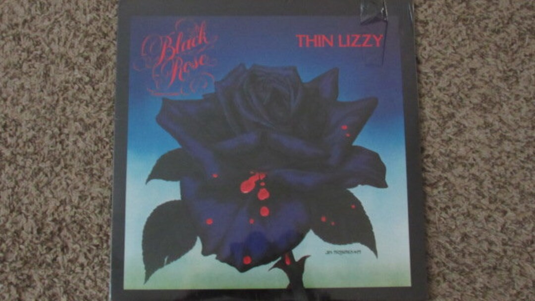 Vintage 12" 1979 THIN LIZZY "black Rose" Classic Rock Vinyl BSK 3338 ...