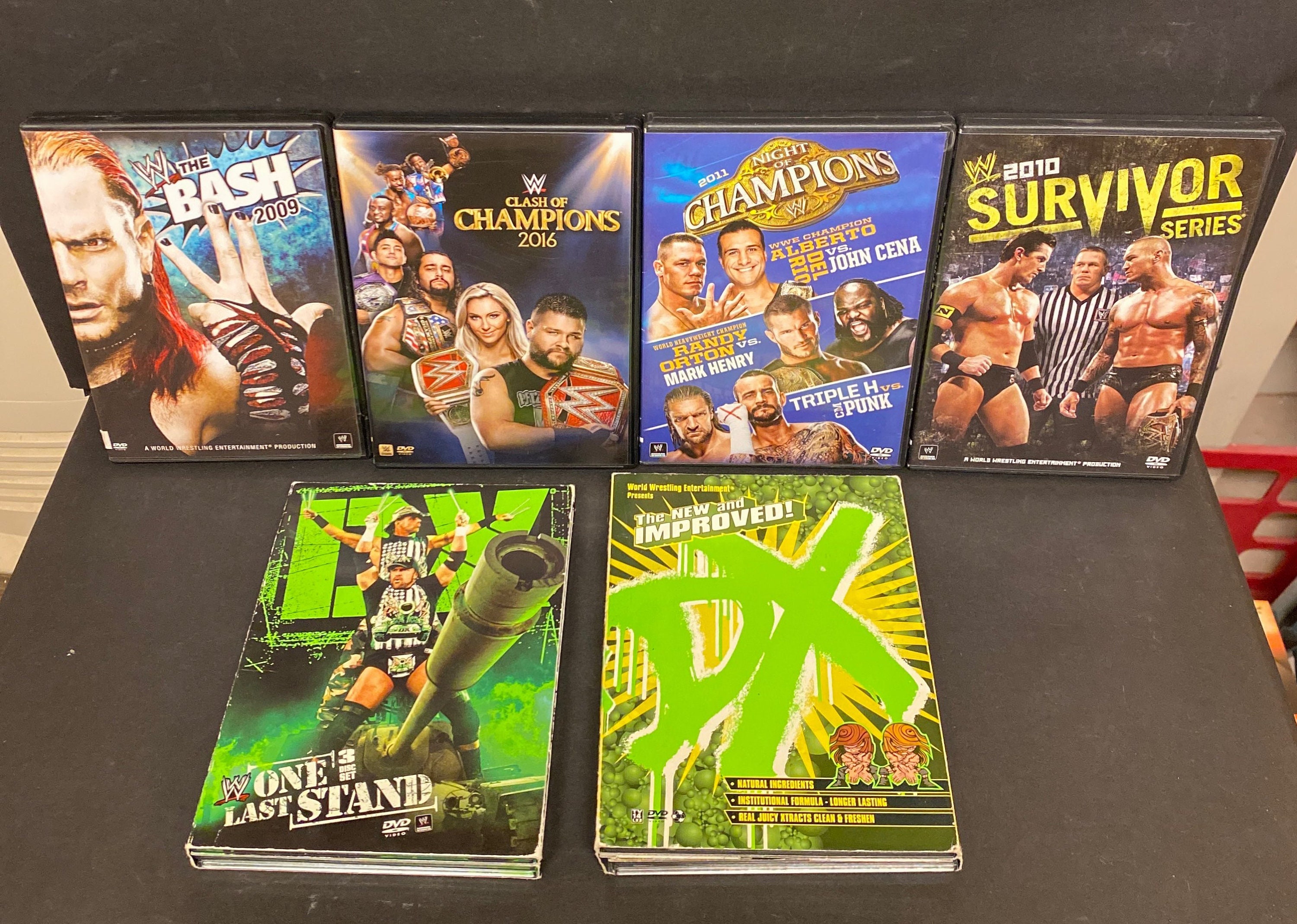 Collectible Lot 6 WWF/WWE Wrestling Dvd's | Etsy