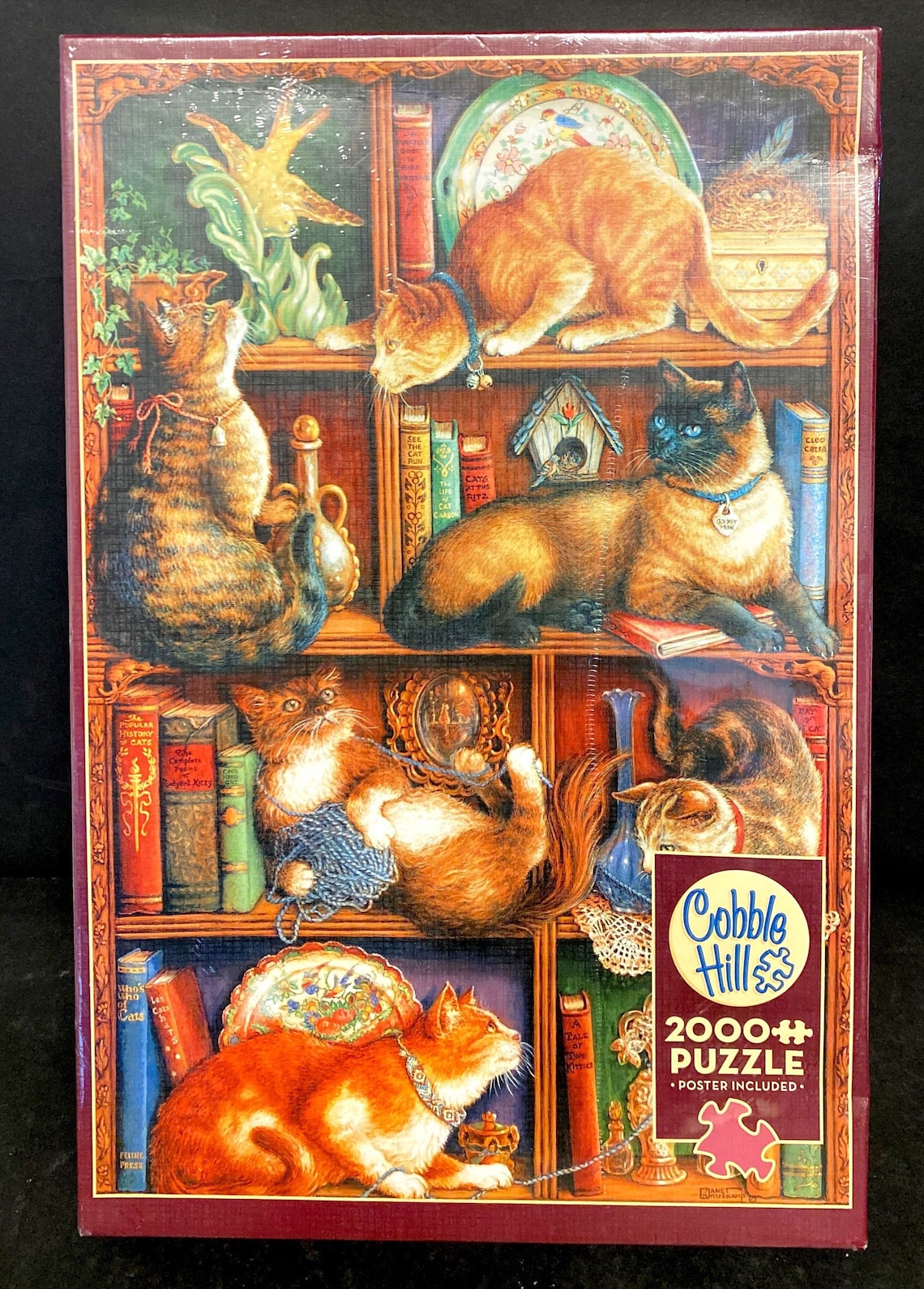 Collectible Cobble Hill 2000 Pc Random Cut Heron Jigsaw Puzzle - Etsy