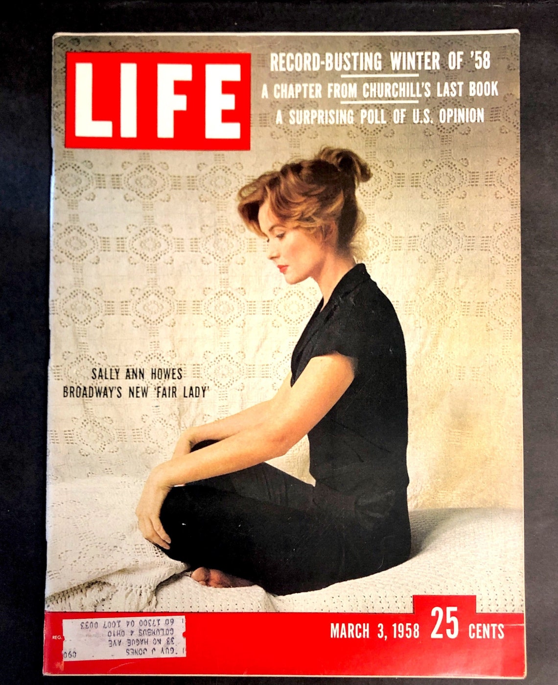Vintage Life Magazine March 1 1958 Sally Ann Howesrecord - Etsy