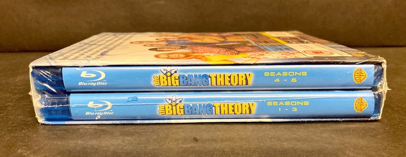 Collectible Season 1-6 the BIG BANG THEORY Blu Ray Disc Box | Etsy