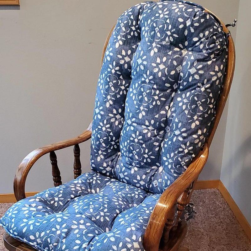 Wooden Rocking Chair Cushions - Etsy