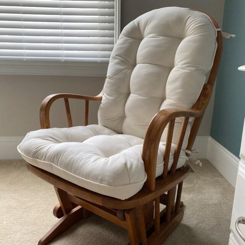 Glider Rocking Chair Cushion Replacement Set - Etsy
