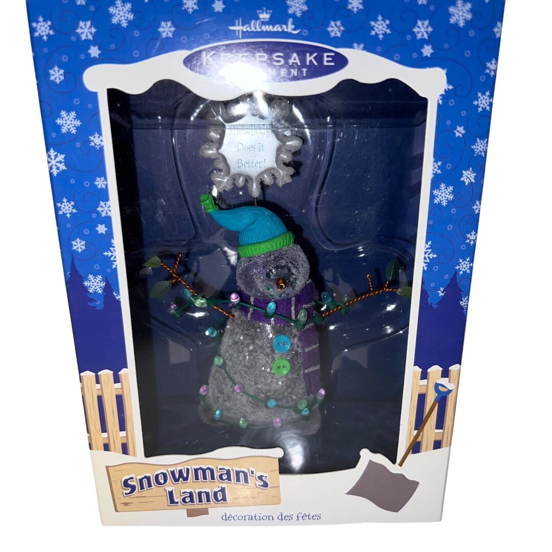 Hallmark Keepsake Ornament Snowman's Land 2003 - Etsy