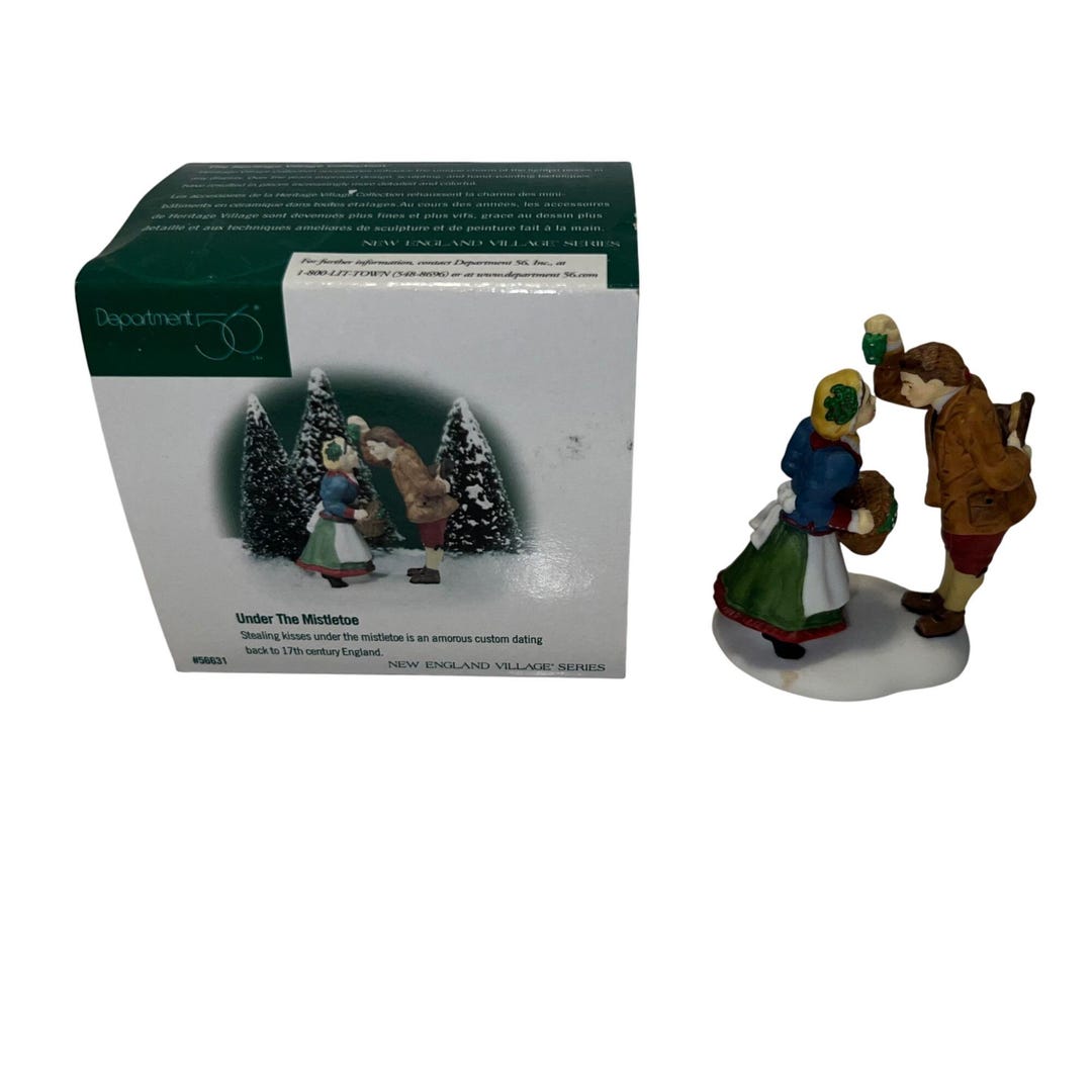 Dept 56 New England Village Under the Mistletoe #56631 - Etsy