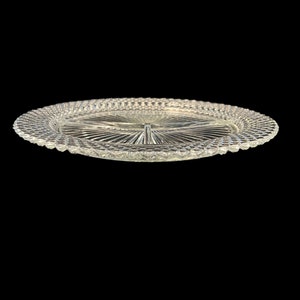 Vintage Anchor Hocking Miss America Clear Glass Grill Plate - Etsy