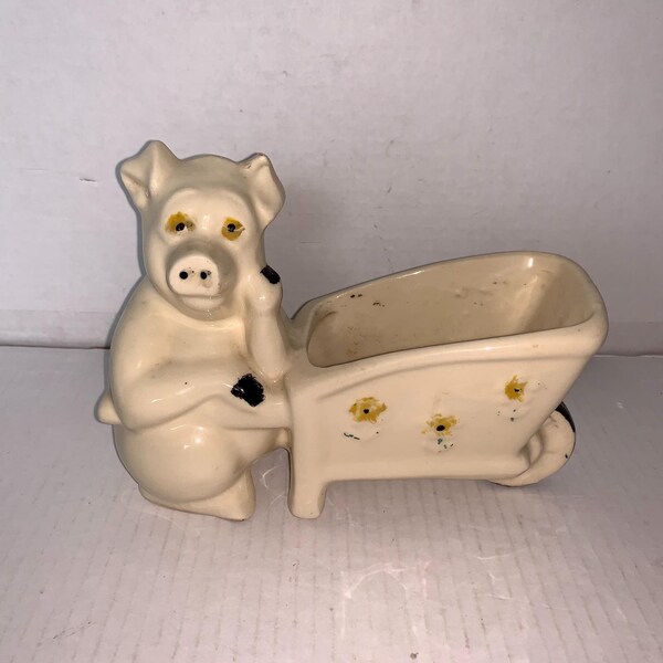 Pig Planter - Etsy