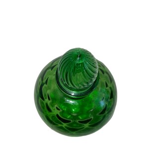 Vintage Wheatonware Green Honeycomb Glass Decanter With Lid - Etsy