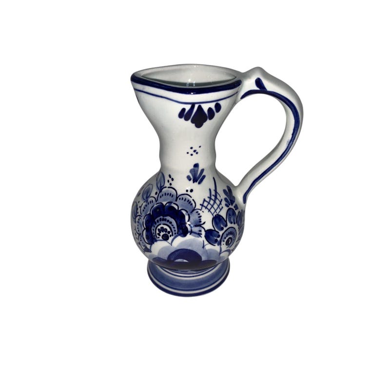 Vintage Delft Pitcher - Etsy