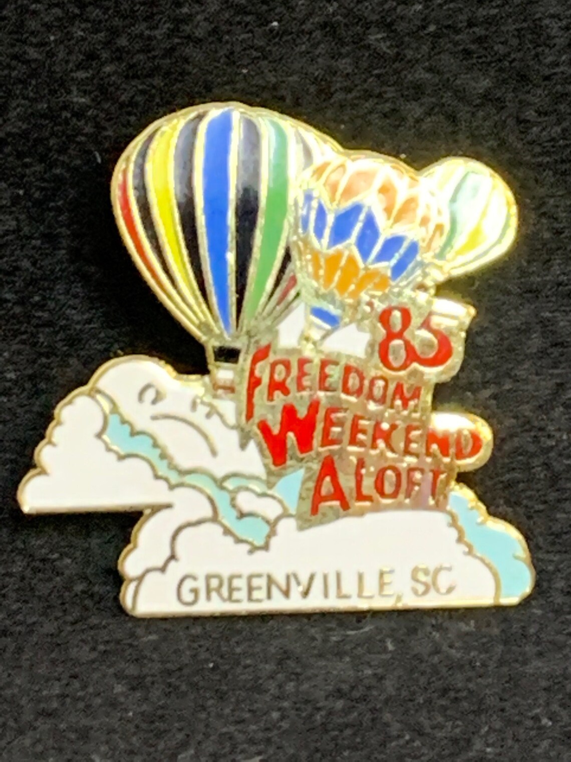 Freedom Weekend Aloft 1985 7th World Hot Air Balloon - Etsy