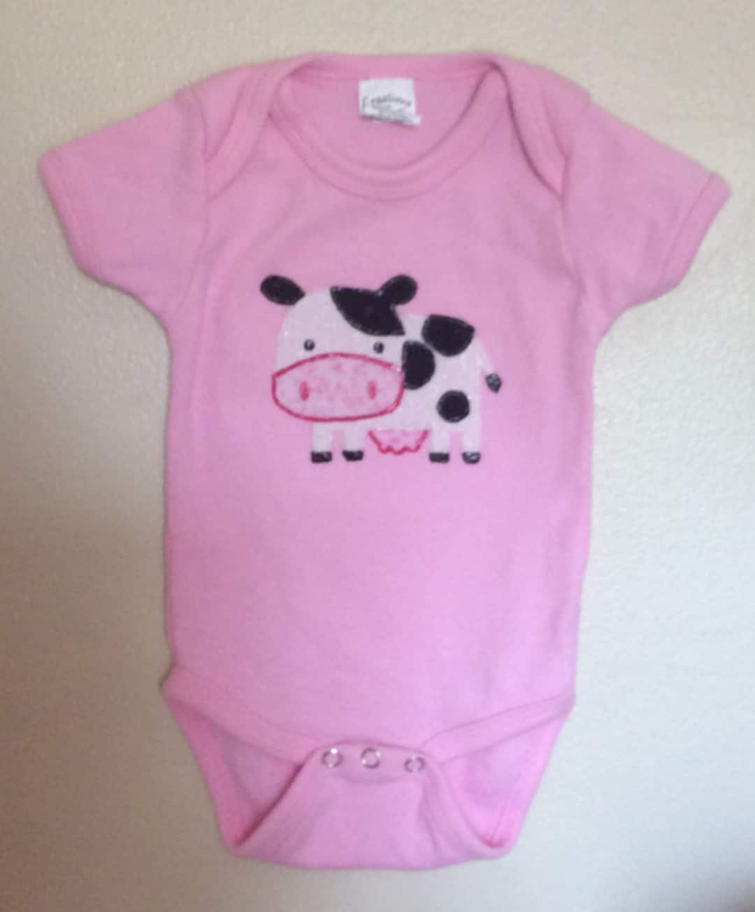 Cute Cow Outfit; Hand Decorated Outfit; Cow Outfit; Baby Outfit; Cow ...