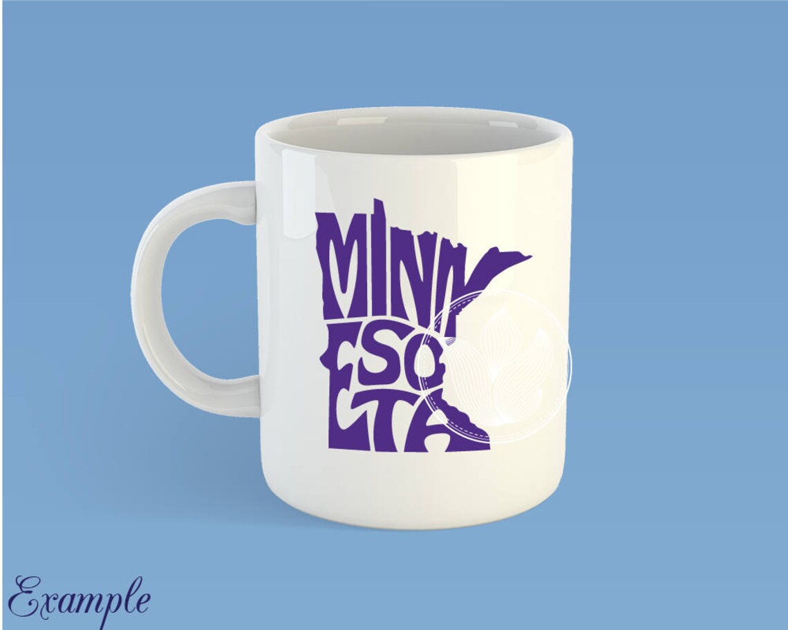 Minnesota Word Art Svg Dxf Eps Png Jpg T-shirt Typography - Etsy