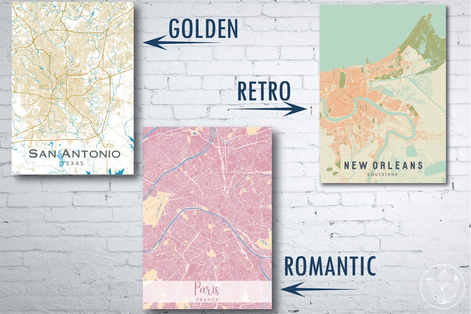 I Will Make a Custom Digital City Map Jpg Illustration to | Etsy