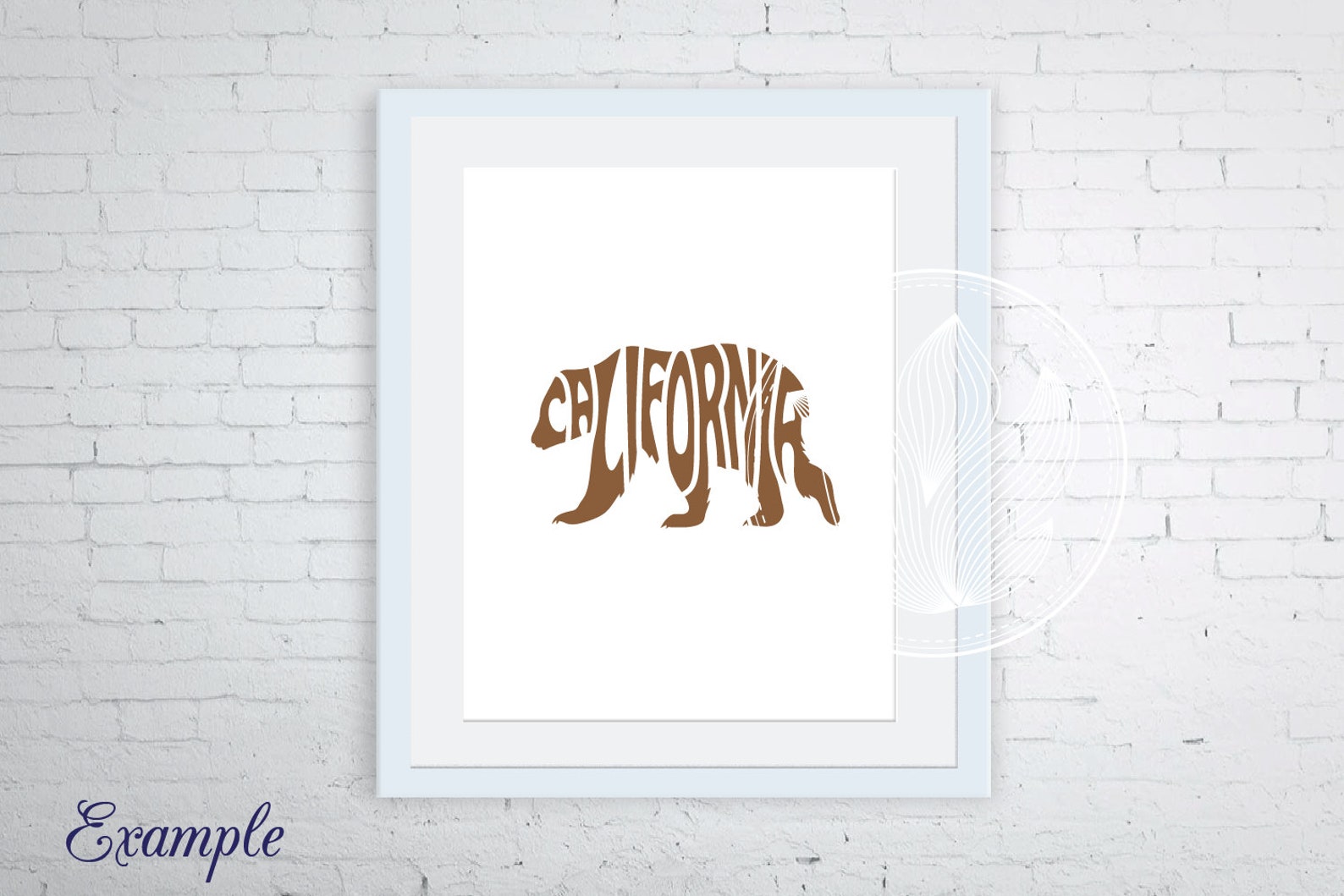 California Word Art Design in Bear Shape Svg Dxf Eps Png Jpg | Etsy