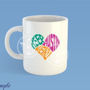 Keep Austin Weird Word Art, Keep Austin Weird Svg Dxf Eps Png Jpg, Logo ...