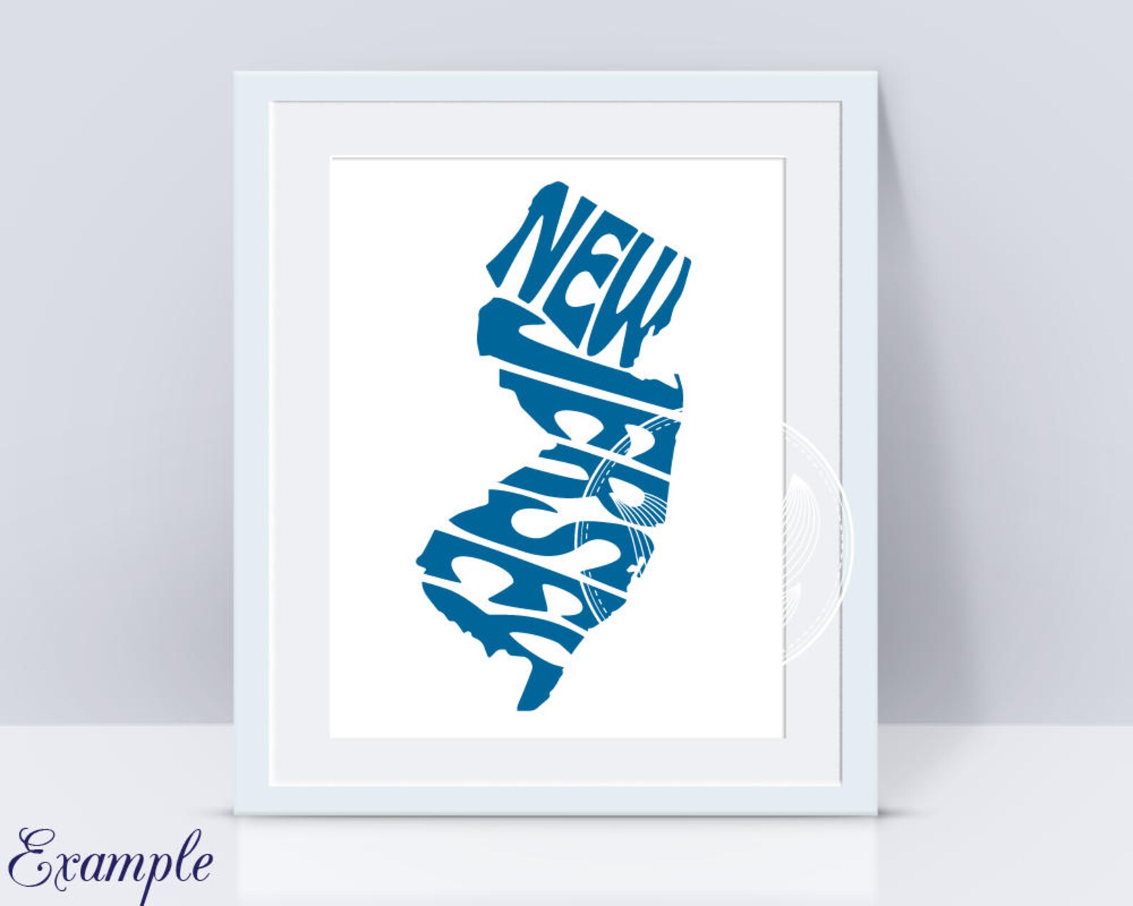 New Jersey Word Art New Jersey Svg Dxf Eps Png Jpg New - Etsy